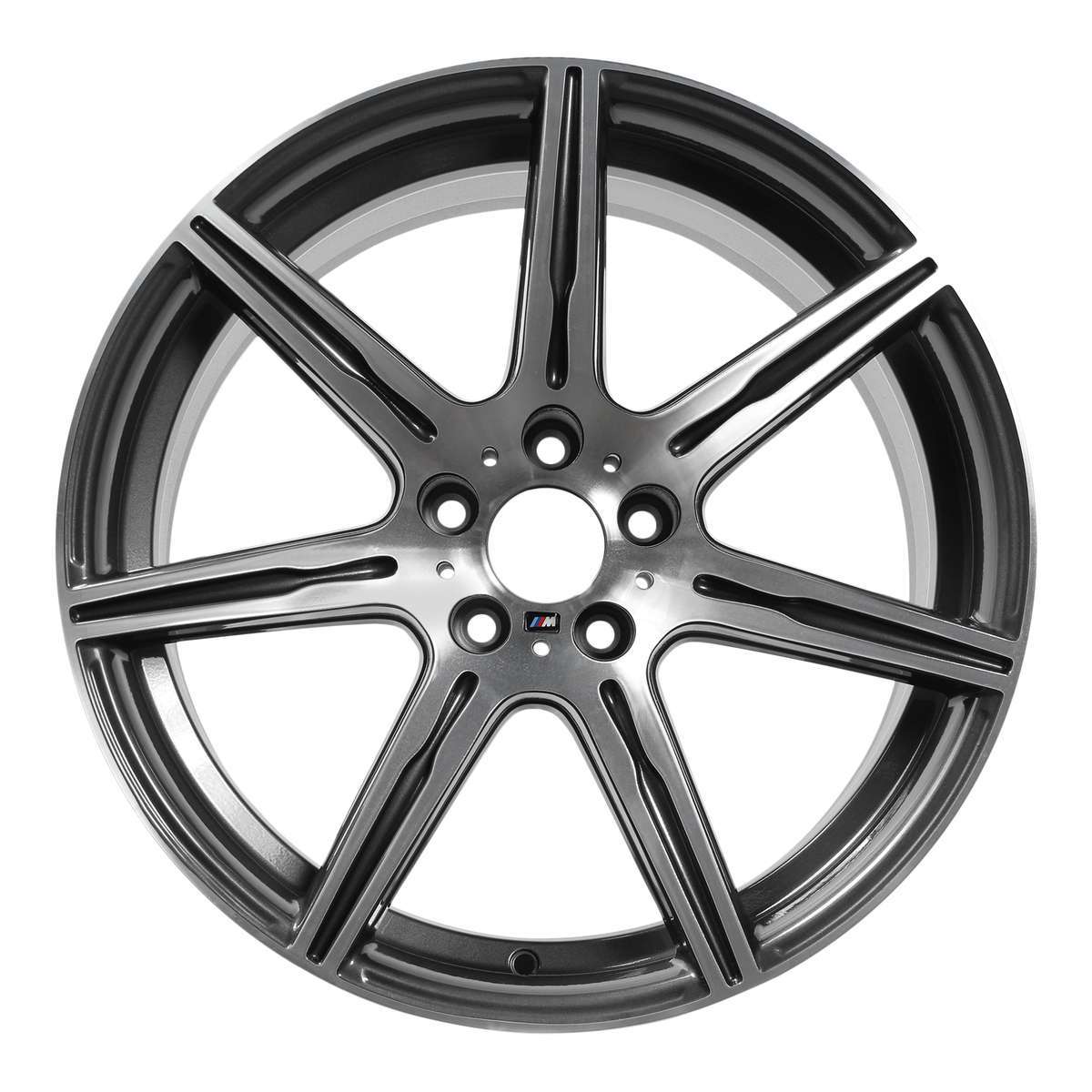 2016 BMW M5 Wheel 20 Machined Charcoal Aluminum 5 Lug W86029MC 1 2016 BMW M5 Wheel 20 Machined Charcoal Aluminum 5 Lug W86029MC 1