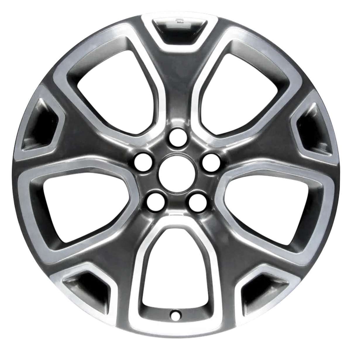 2019 Jeep Renegade Wheel 18" Machined Charcoal Aluminum 5 Lug W9150MC-