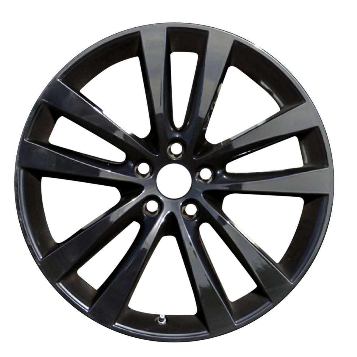 Jaguar XE 2017 19" OEM Rear Wheel Rim Venom Black W59958B-1