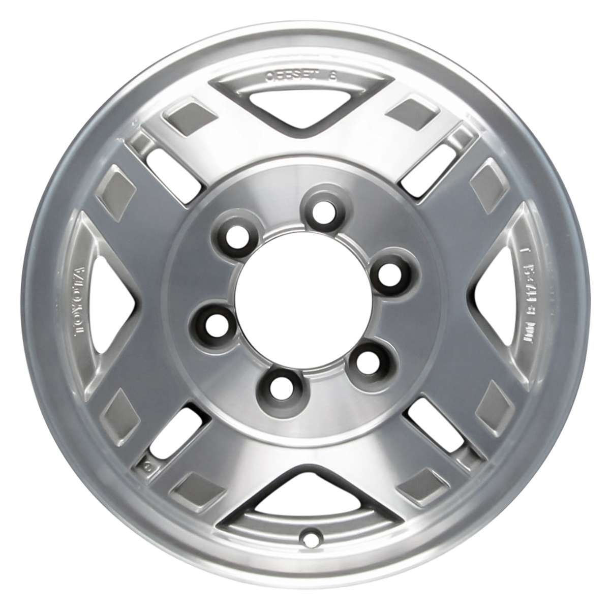 Toyota Land Cruiser 1992 15" OEM Wheel Rim W69261MS-2