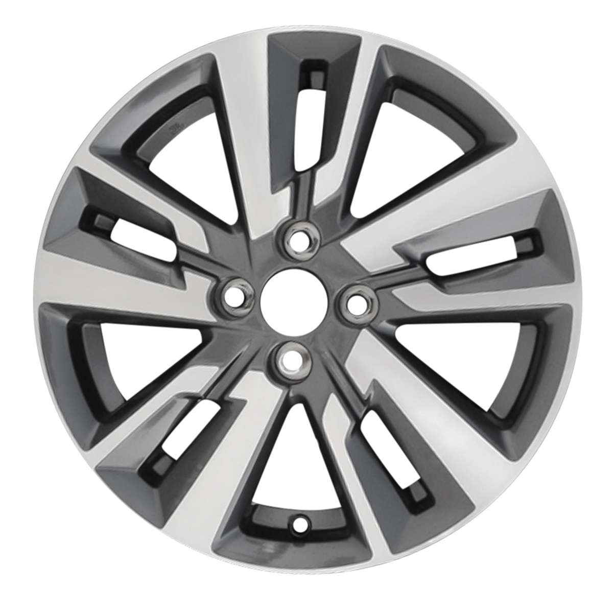 2020 Nissan Versa Wheel 16" Machined Charcoal Aluminum 4 Lug W96817MC-