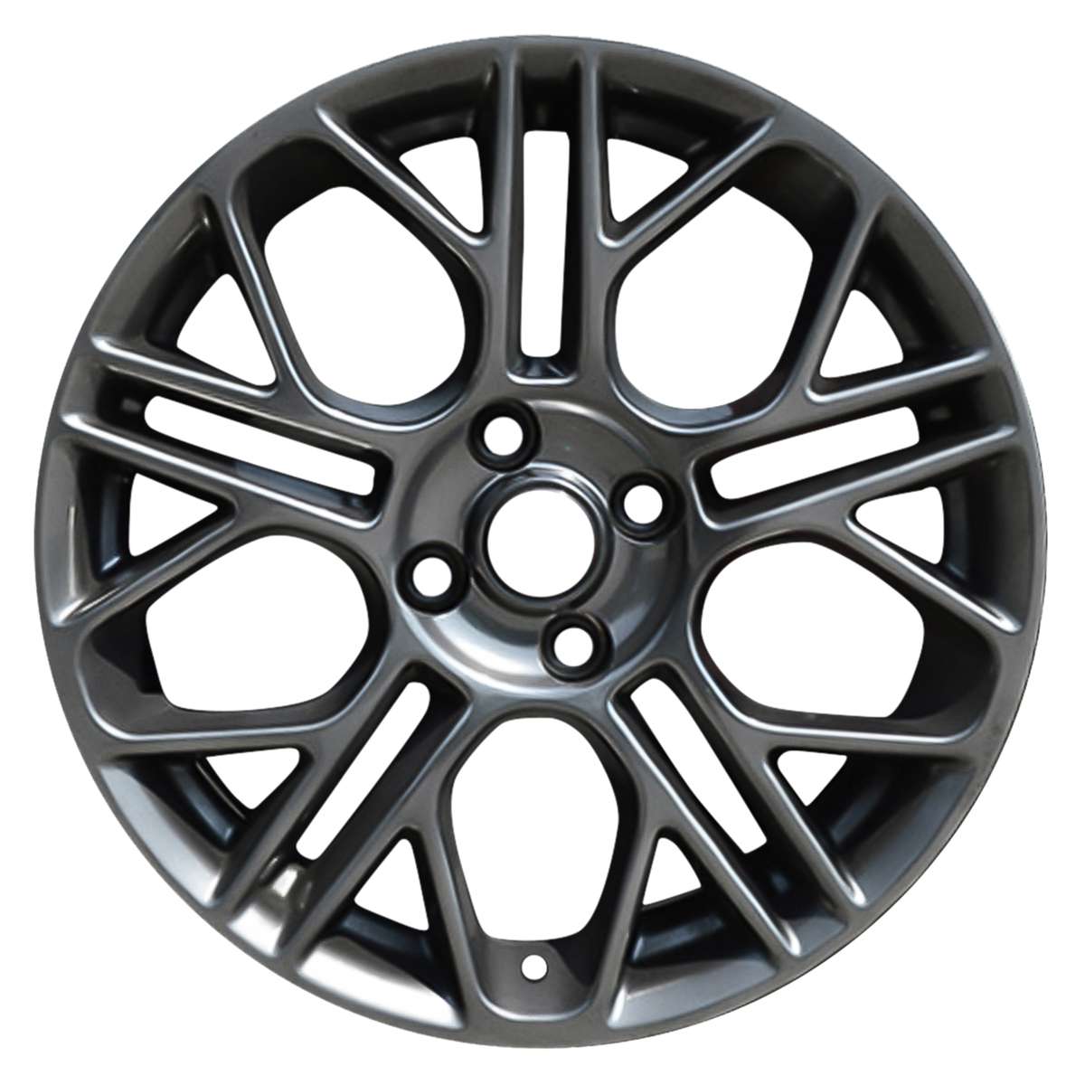 2014 Fiat 500 Wheel 16" Hyper Aluminum 4 Lug W97549H-1