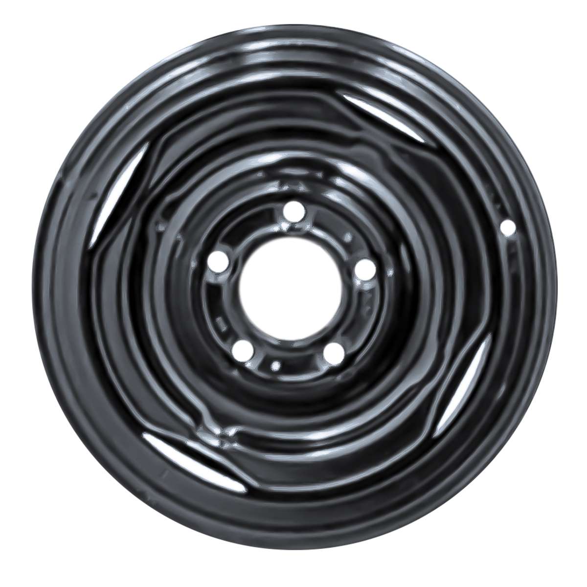 1981 GMC S15 Wheel 15" Black Steel 5 Lug W937B-86