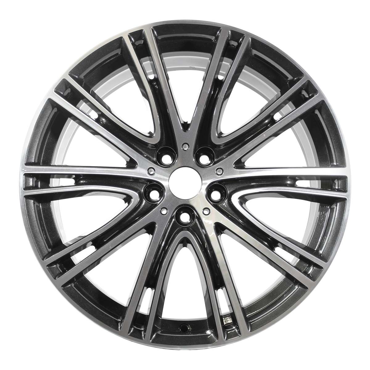 2019 BMW M550 Wheel 20" Machined Charcoal Aluminum 5 Lug W86336MC-10