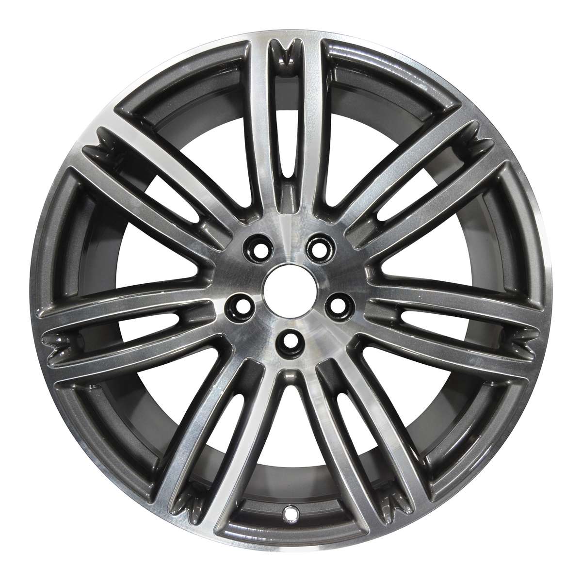 2015 Maserati Ghibli Wheel 20" Machined Charcoal Aluminum 5 Lug W97410