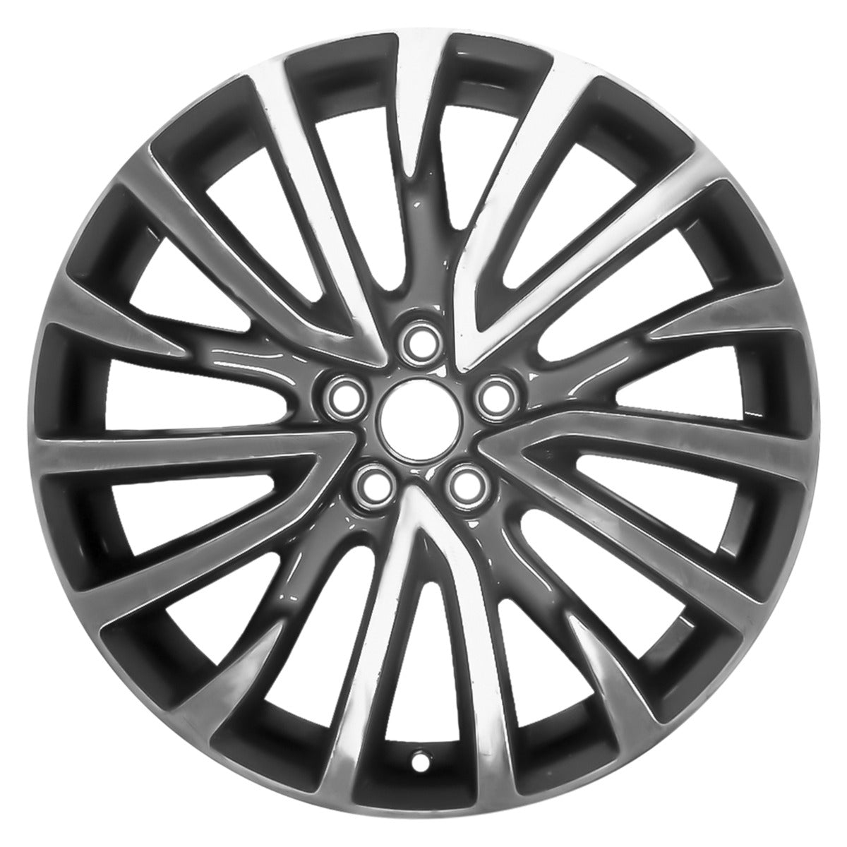 2017 Lincoln Continental Wheel 18" Machined Charcoal Aluminum 5 Lug W9